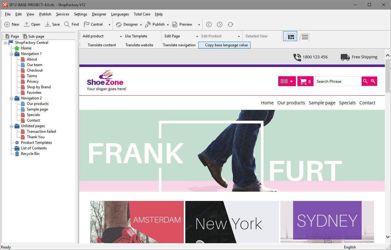 Nouveautés ShopFactory V14 | Mise à niveau